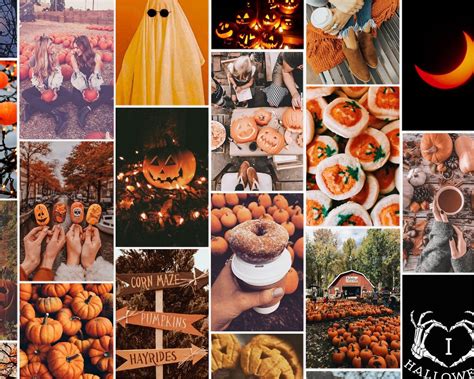 Digital Prints Halloween Cute Fall Vibes Spooky Season Etsy