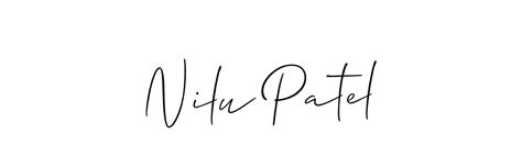 70 Nilu Patel Name Signature Style Ideas Latest Name Signature
