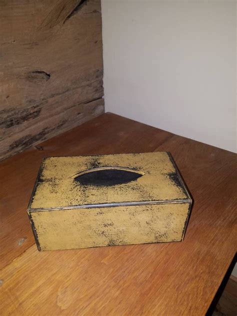 Primitive Tissue Box Cover Made To Order Color Choice Etsy