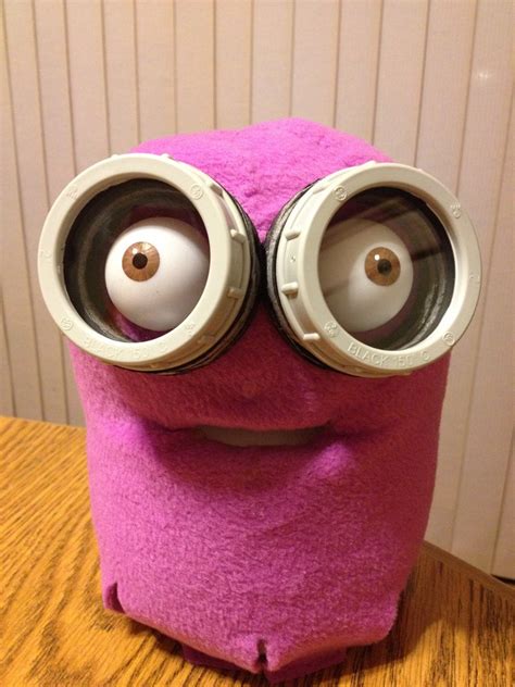 Custom Made Purple Minion Puppet 14 Steps With Pictures Instructables