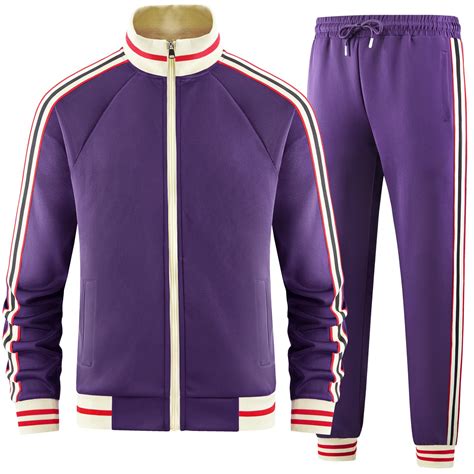 Dioxoib Track Suits For Men Set 2 Piece Tracksuits Mens Sweatsuits Sets