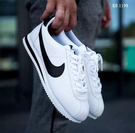 Купить Мужские кроссовки Nіke Cortez white black Обувь Найк Кортез ...