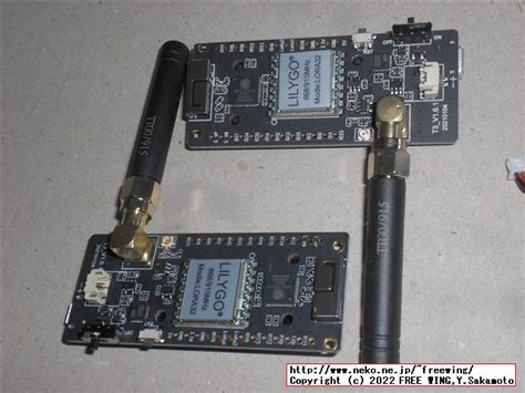 LilyGO ESP LoRa SX を買ってみたLPWAの急先鋒LoRaWANも無料 LilyGO ESP LoRa SX を買ってみた