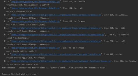 Runtimeerror Inconsistent Tensor Sizes At Pytorchtorchlibthcgenericthctensormathcu141