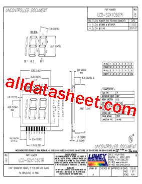 LCD S X C TR Datasheet PDF LUMEX INC