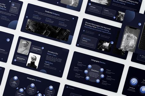 Ai Powered Data Analytics Pitch Deck Incl Ai And Business Pitch Deck Envato