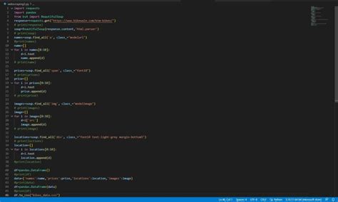 hemanth kotthuri2 on linkedin day 12 task 33 take any website scrap the data using bs4 and