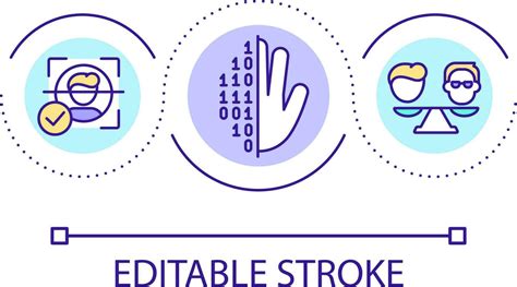 Access Management System Loop Concept Icon Verifying Identity Of User