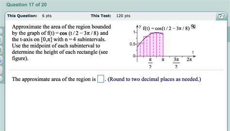 solved approximate the area of the region bounded by the