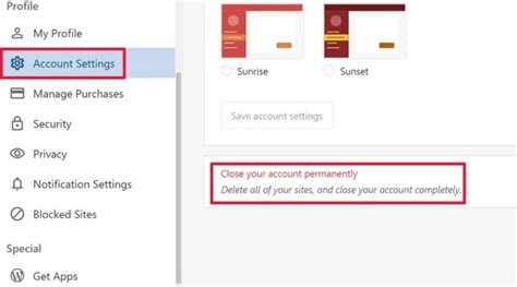 How To Completely Delete A WordPress Site Blog And Account