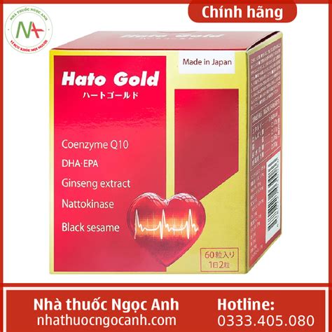 Thuốc Bổ Tim Hato Gold Jpanwell Có Tốt Không Giá Bao Nhiêu Mua ở đâu