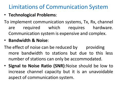 Basic Introduction To Analog Communication Ppt