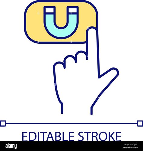 Attractive Button RGB Color Icon Stock Vector Image Art Alamy