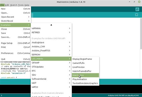Arduino Rev Wifi UNO R WiFi Arduino Forum