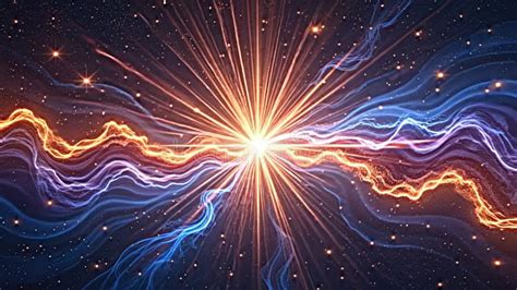 The Starburst Radiant Pattern Illuminates With Vibrant Generative Ai Stock Footage Video Of