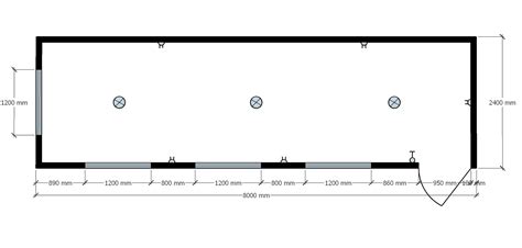 ᐉ Модульна адміністративна будівля 8x2 4 м 232000 МД • Краща ціна в Києві Україні • Купити в