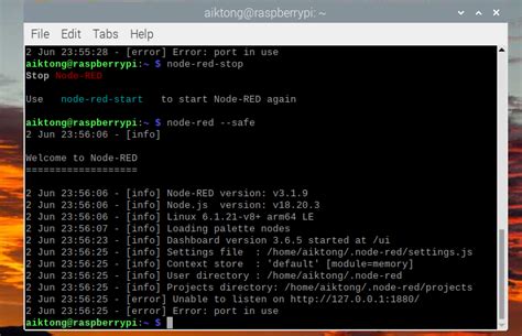 Cannot Access To Node Red General Node Red Forum