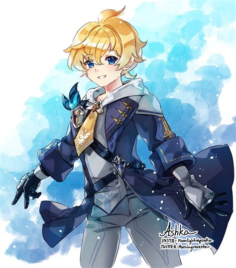 Mika Genshin Impact Drawn By Morningrosestar Danbooru