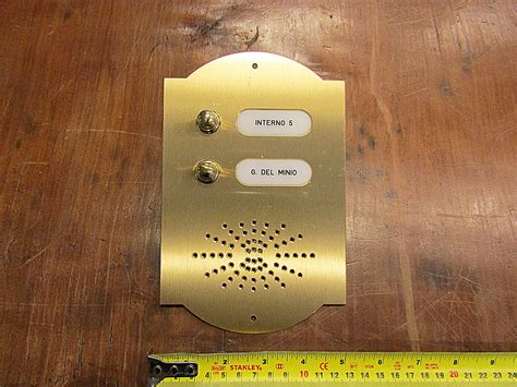 0325029 Door Intercom Panel H20cm X 13 X 1 Off Stockyard Prop And