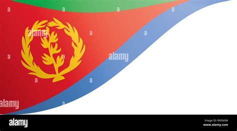 Eritrea Flag Vector Illustration On A White Background Stock Vector Image Art Alamy