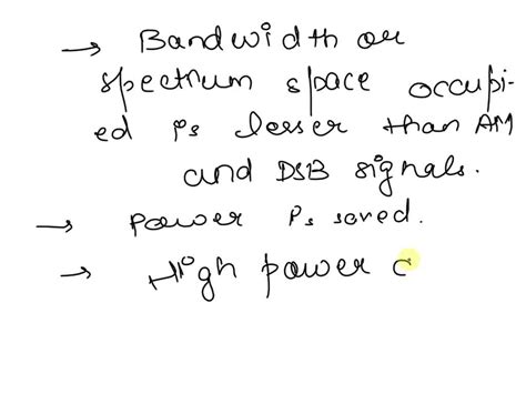 SOLVED Text Write The Differences Between SSB And DSB Signals What Are The Advantages Of SSB