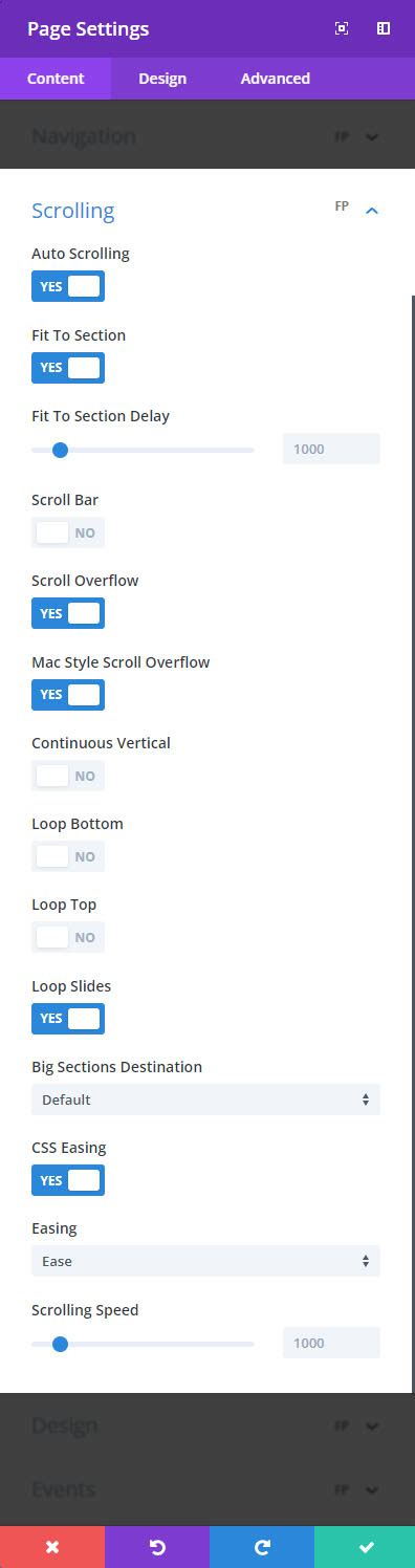 Fullpagejs Docs For Divi Wordpress Plugin