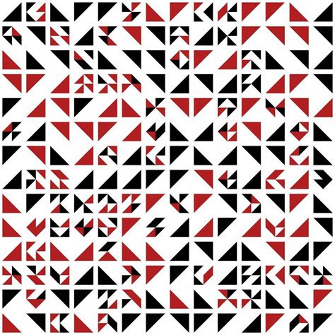 Black And Red Triangle Pattern 23692973 Vector Art At Vecteezy