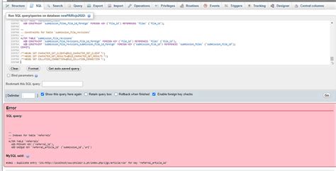 The Error Appeared After Upgrading From OJS 3 3 0 8 To OJS 3 3 0 10 LTS