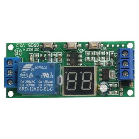 Copper Infinite Cycle Time Delay Switch Multi Mode Relay Module Electrician 1747 Picclick Au
