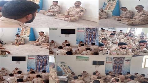 فرمانده مرزبانی سیستان و بلوچستان در جمع مرزداران هنگ مرزی زاهدان