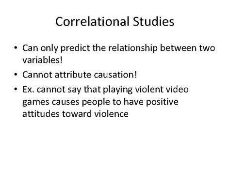 Research Methods Experimental Research Method Versus Correlational Research