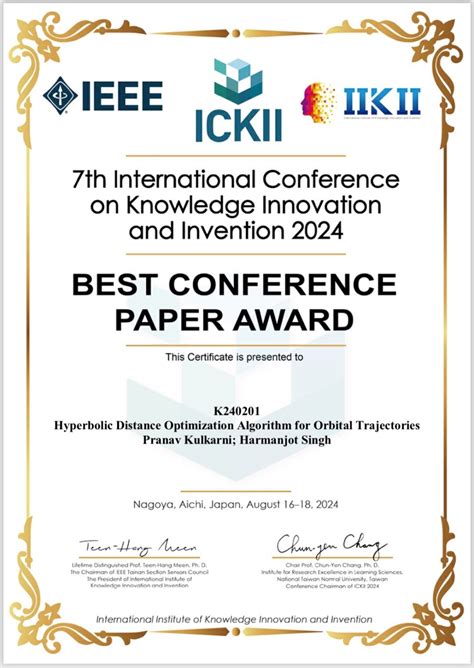 Pranav Kulkarni On Linkedin Research Ieee Mathematics Stanford