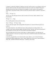 I Wanted To Explain The Oxidation Docx I Wanted To Explain The Oxidation Reduction Reactions