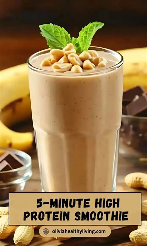 Easy High Protein Smoothie Recipe