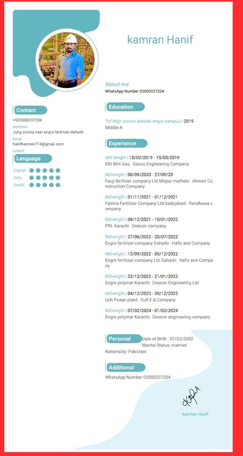 kamran hanif posted on linkedin