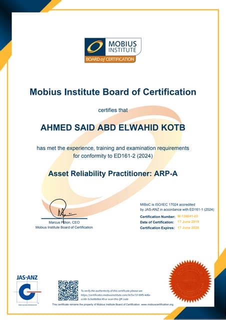 Certificate Of Speaking Ahmed Said Kotb Ppt