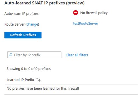 Azure Firewall Classic Rules Snat Learned Prefixes Microsoft Qanda