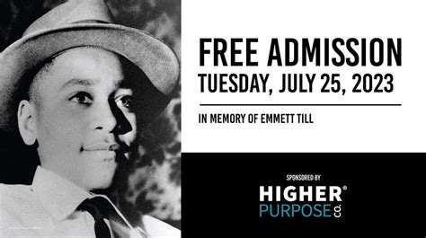 Emmett Till Free Admission Day On July 25 At The Two Mississippi