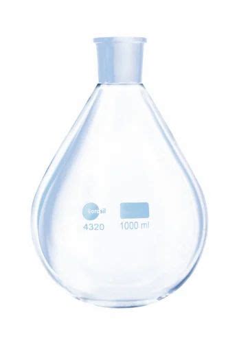 Conical Glass Rotary Evaporator Flask For Chemical Laboratory Capacity 500 Ml At ₹ 2000 Piece