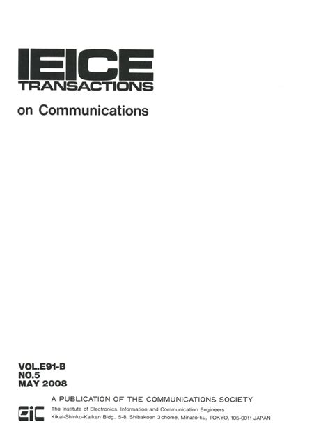 pdf pilot periodicity based ofdm signal detection method for