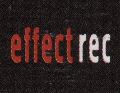 Effect Rec Label Releases Discogs