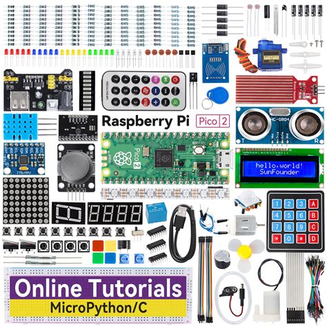 Sunfounder Raspberry Pi Pico 2 Newton Lab Starter Kit Rp2350 Dual Core