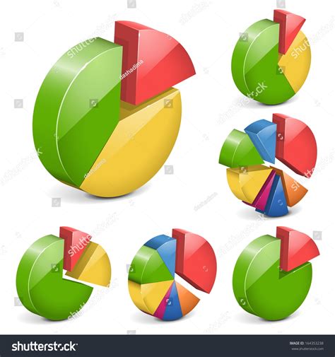 Vector Pie Charts Shutterstock