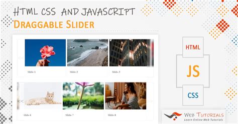 Draggable Slider In JavaScript