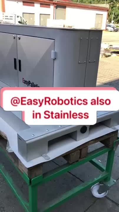 Easyrobotics Aps On Linkedin Robotics Cobots Automation Palletizers Stainlesssteel
