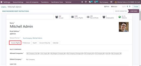 Analysis Of Odoo 16 Sales Access Rights For The Users