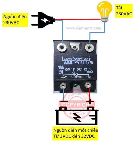 Hướng dẫn test rờ le relay bán dẫn SSR MATIC VN
