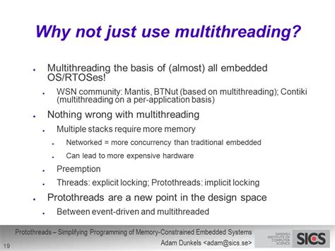 Adam Dunkels Oliver Schmidt Thiemo Voigt Muneeb Ali Ppt Download