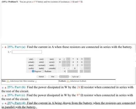 Solved 14 Problem 1 Consider 3 Resistors With