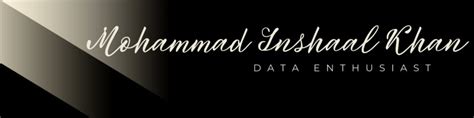 Mohammad Inshaal Khan Business Analyst Business Intelligence
